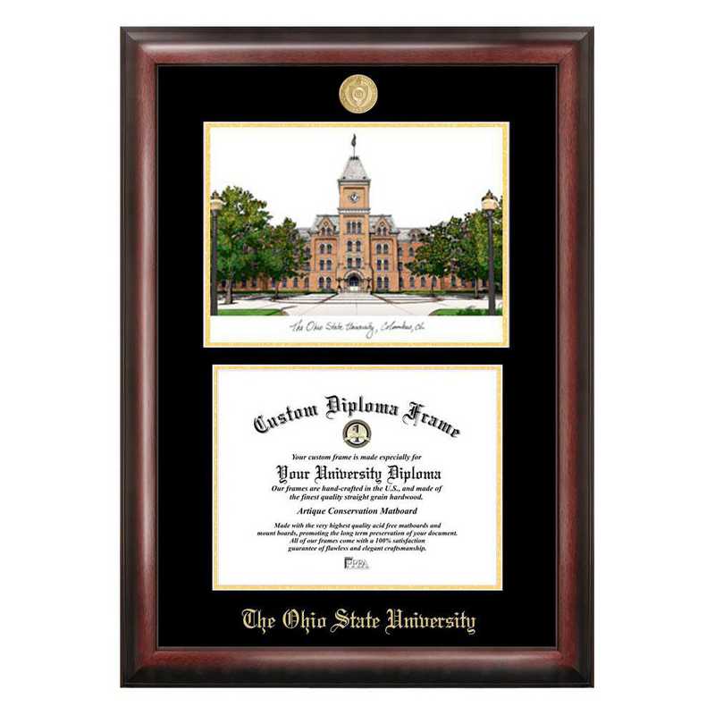 Ohio State University Diploma Frame